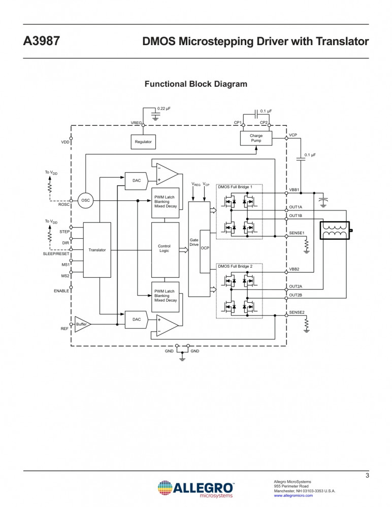 A3987 datasheet page 3