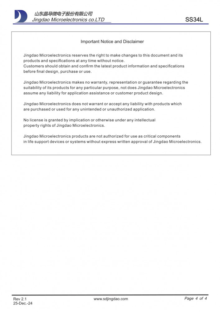 SS34L datasheet page 4