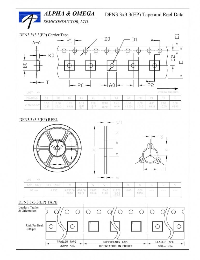 AON7423 datasheet page 9