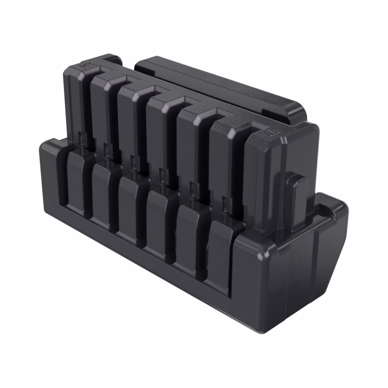 1.50mm Pitch, Micro-Lock Plus Receptacle Crimp Housing, Single Row, Positive Lock, 6 Circuits, Black for sale