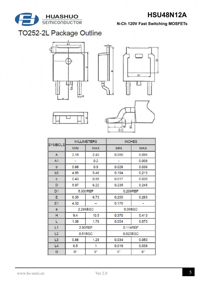 HSU48N12A datasheet page 5