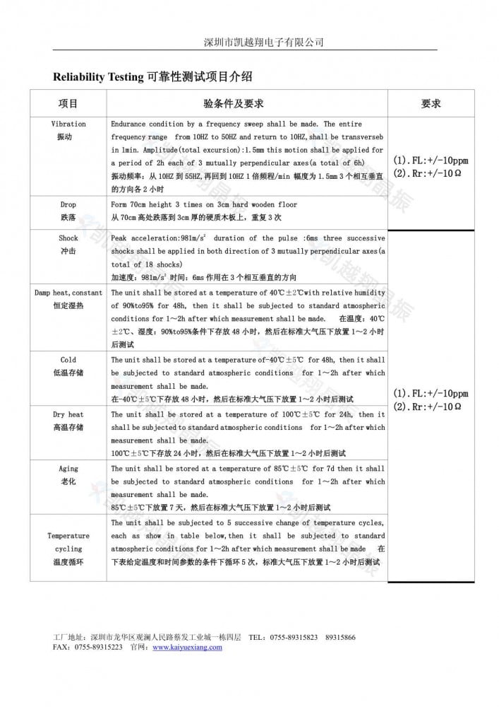 KYX K3A400001810 specification page 4