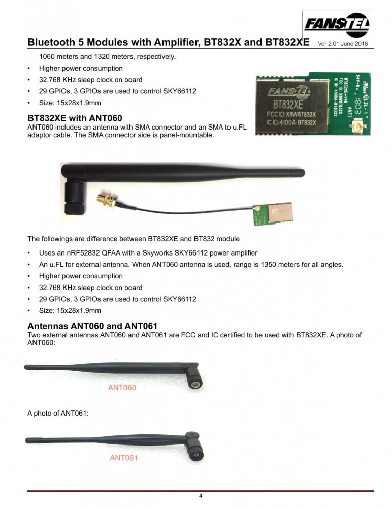 BT832XE technical document page 4