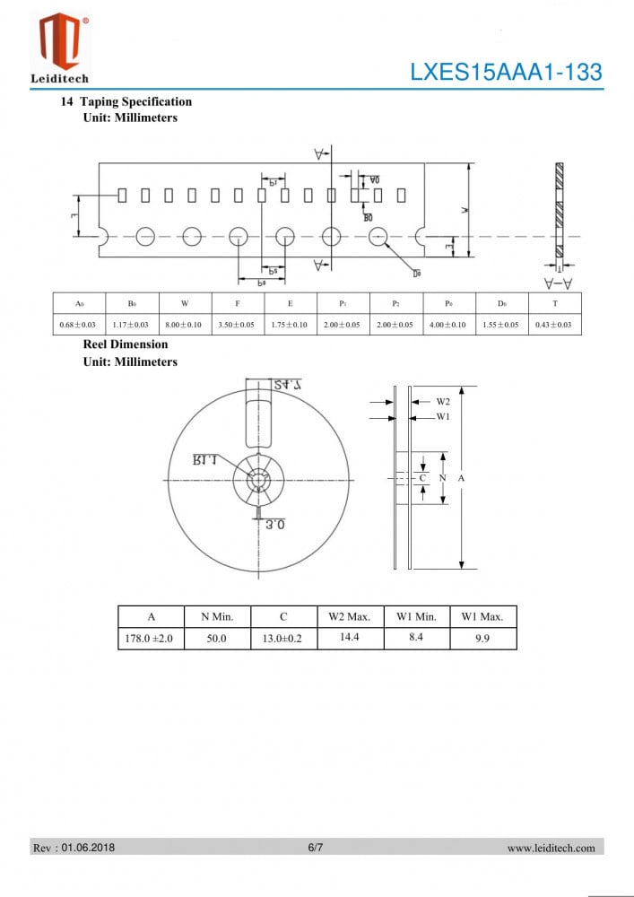LXES15AAA1-133 datasheet page 6