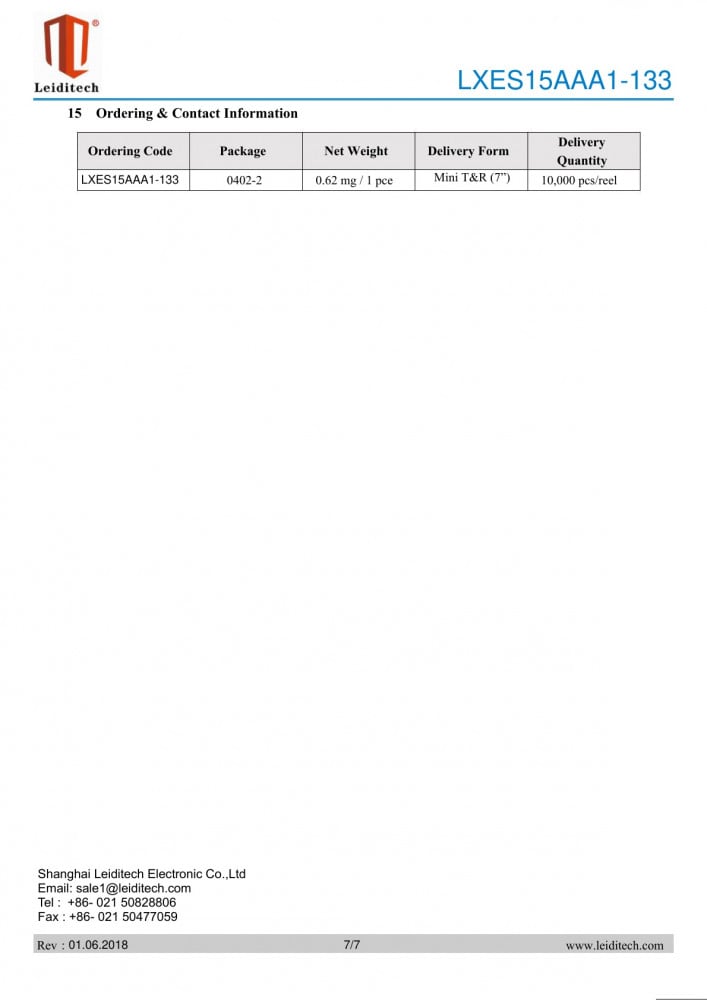 LXES15AAA1-133 datasheet page 7