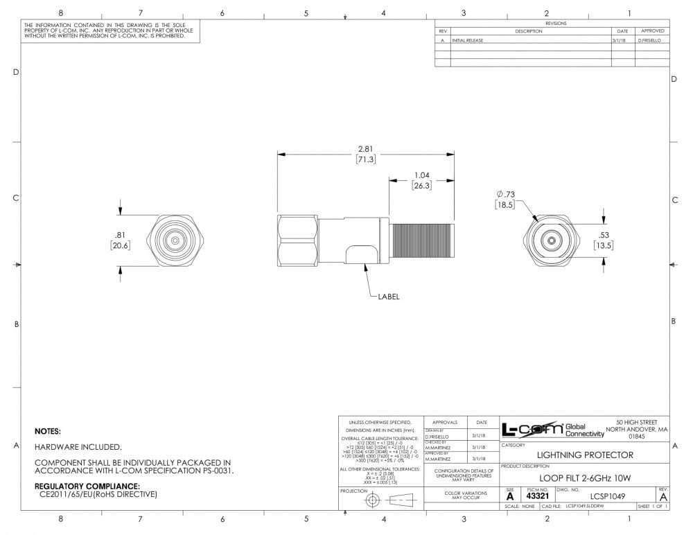LCSP1049 technical document page
