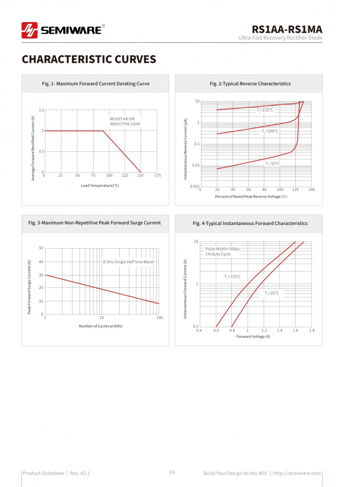 SEMIWARE RS1KA datasheet page 2