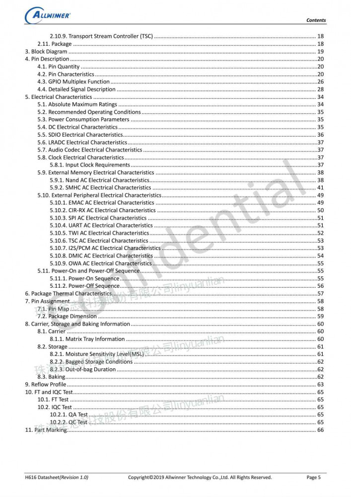H616 technical document page 5
