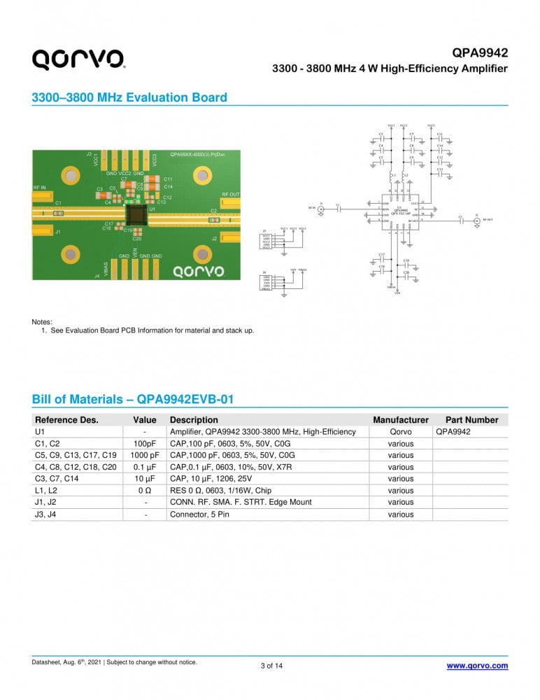 QPA9942 technical document page 3