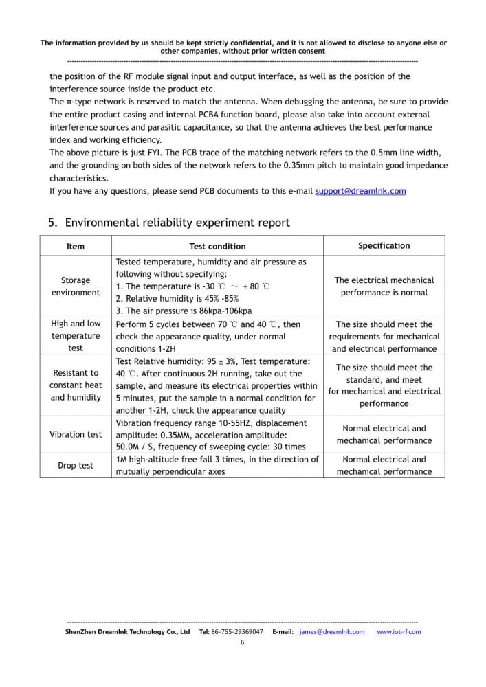 W1-4G specification document page 6