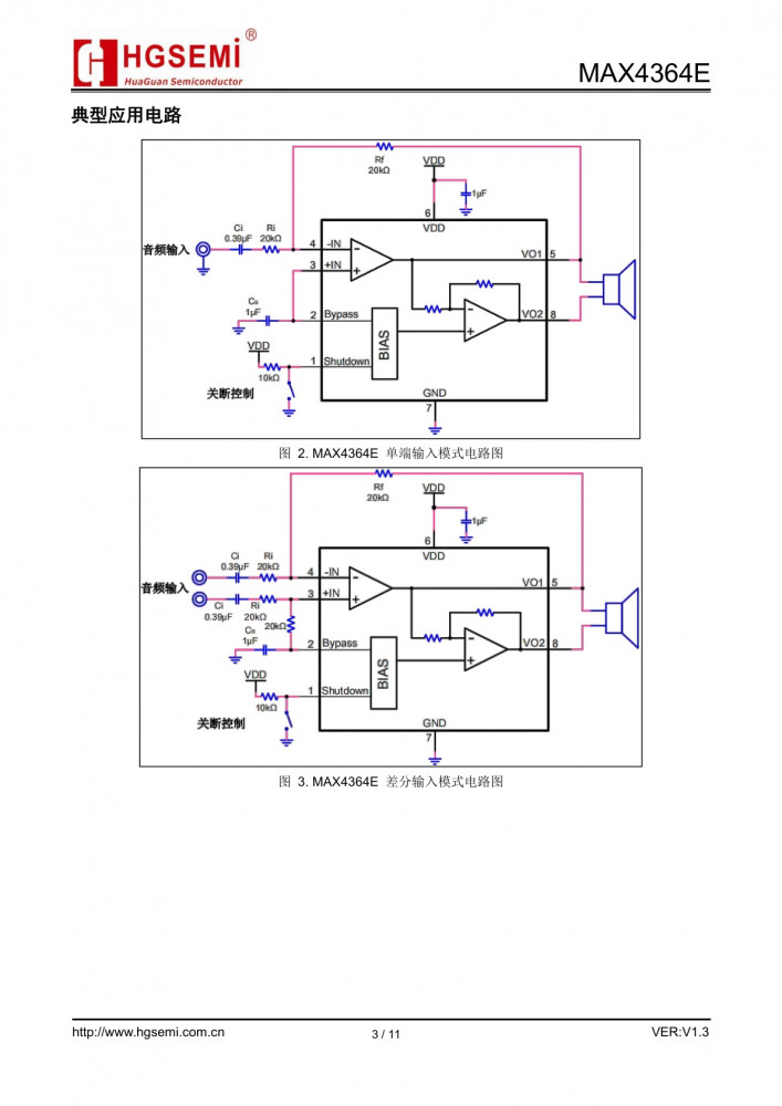 MAX4364EM/TR datasheet page 3
