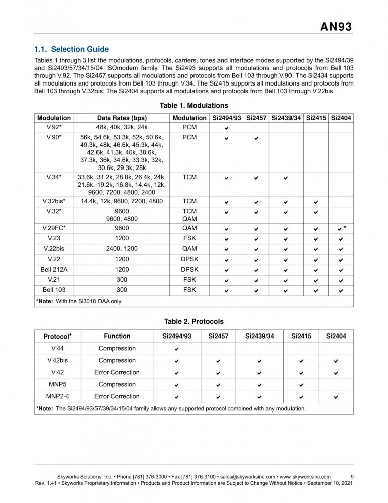 SI2493 technical document page 9