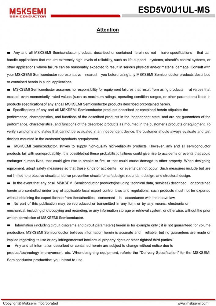 ESD5V0U1UL-MS datasheet page 7