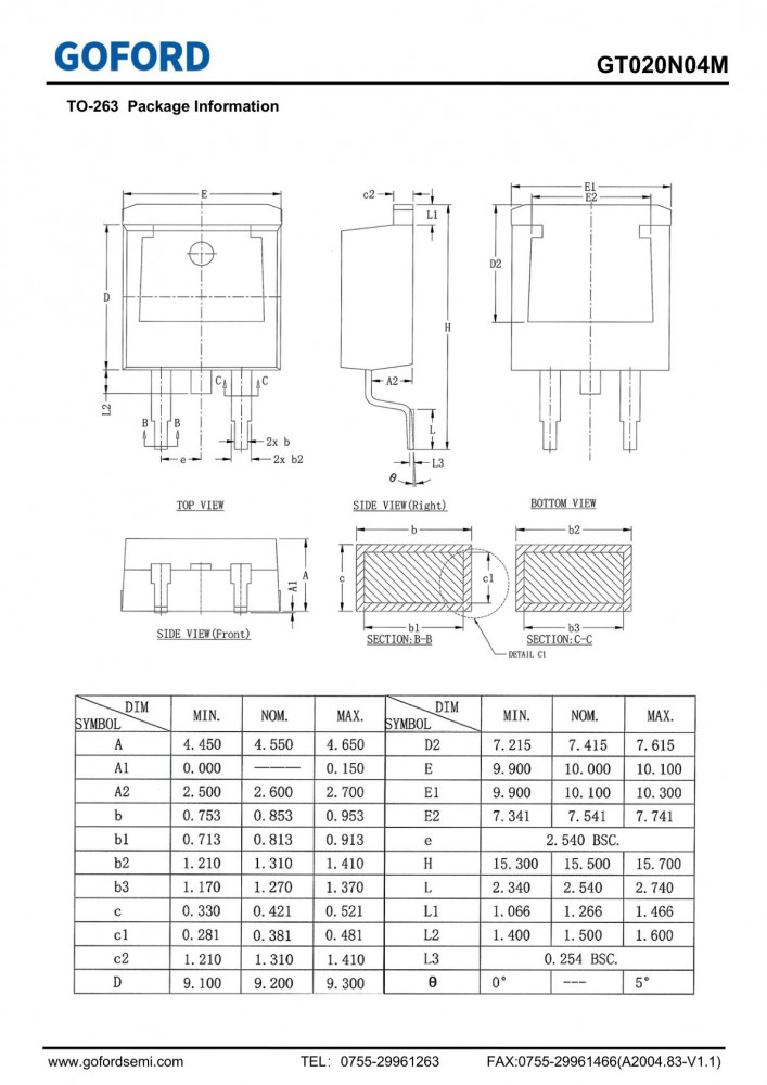GT020N04M datasheet page 6