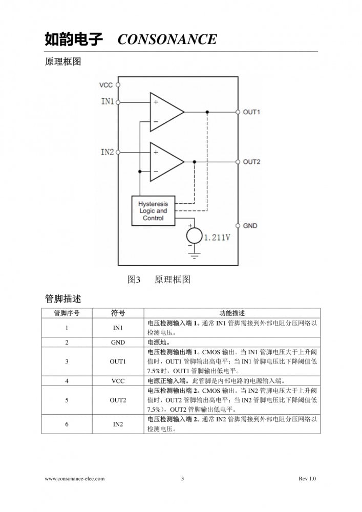 CN303 datasheet page 3