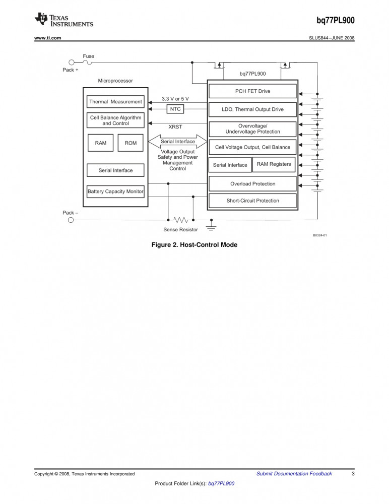 BQ77PL900 datasheet page 3
