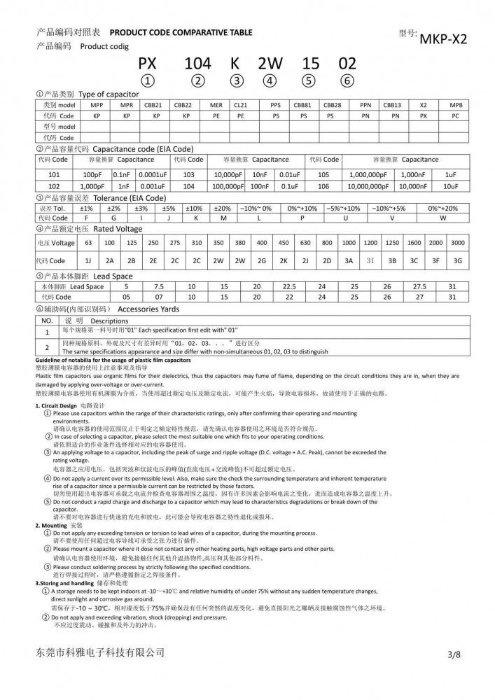 PX104K2W1502 approval specification page 3
