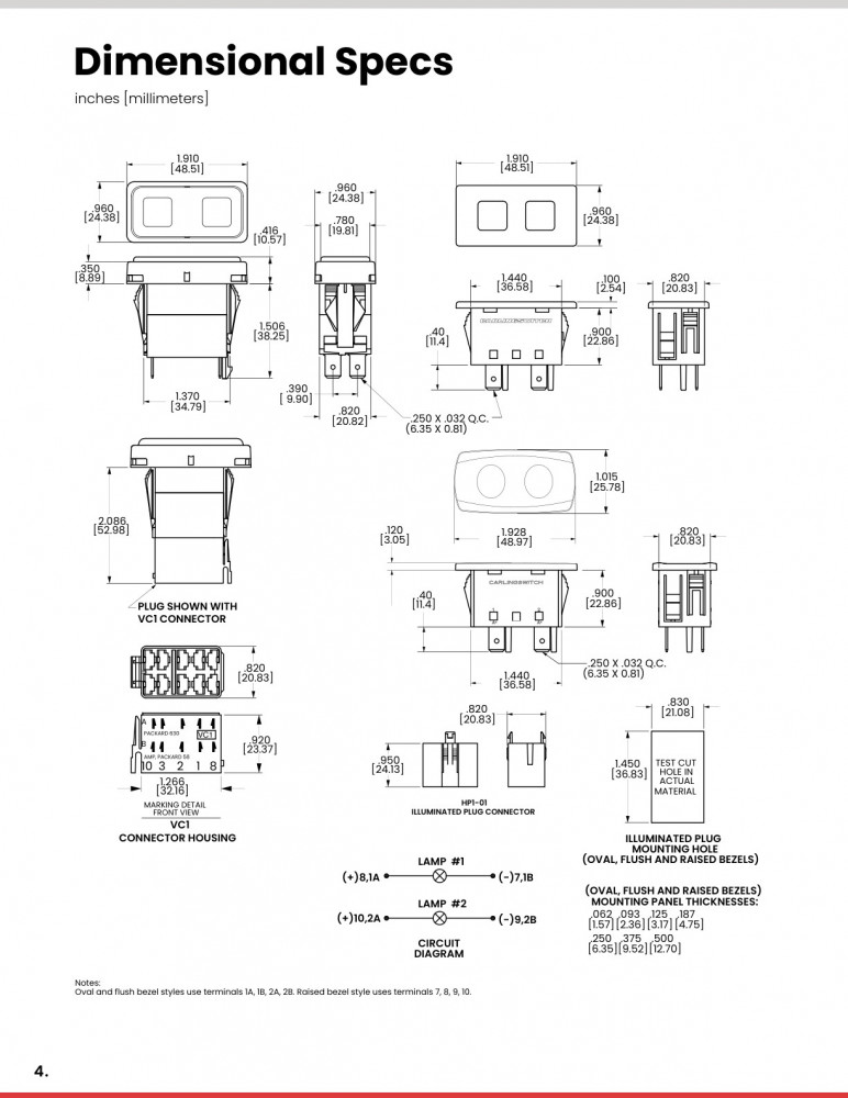 VP-Series technical document page 4