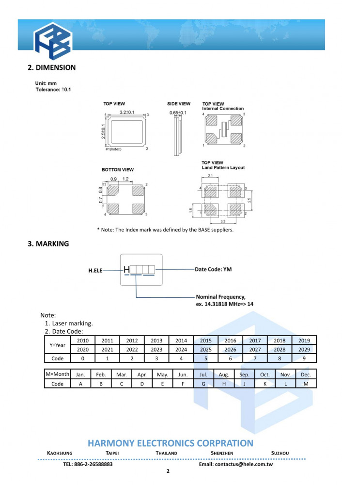 X3S008000FA1H-X datasheet page 5