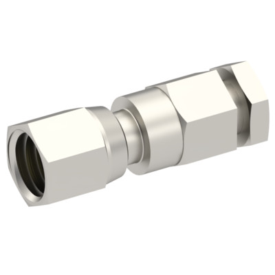 SMC / STRAIGHT PLUG FEMALE SOLDER CLAMP FOR .085''/50 SR GOLD