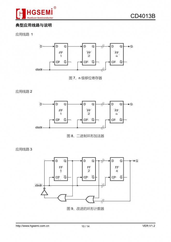 CD4013BMT/TR datasheet page 10