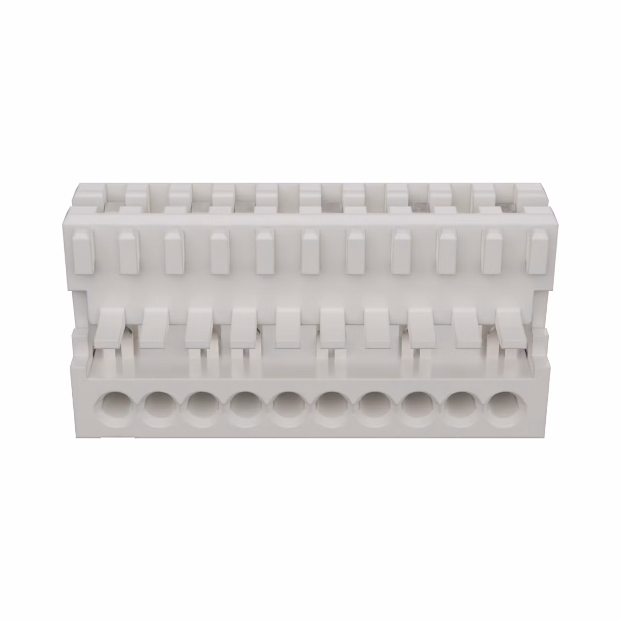 Appli-Mate RAST 2.5 IDT Housing, 2.50mm Pitch, Direct/Indirect, Female, 10 Circuits, All Position Keys, Voided Circuits 2, 5, 7 and 9 for sale