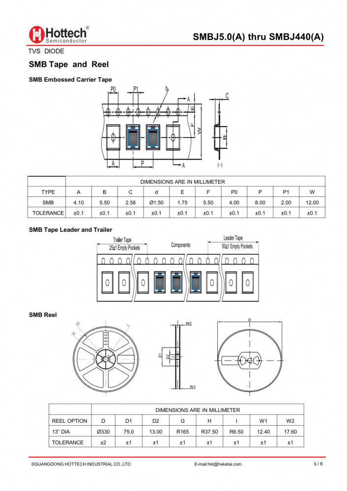 SMBJ36A datasheet page 6