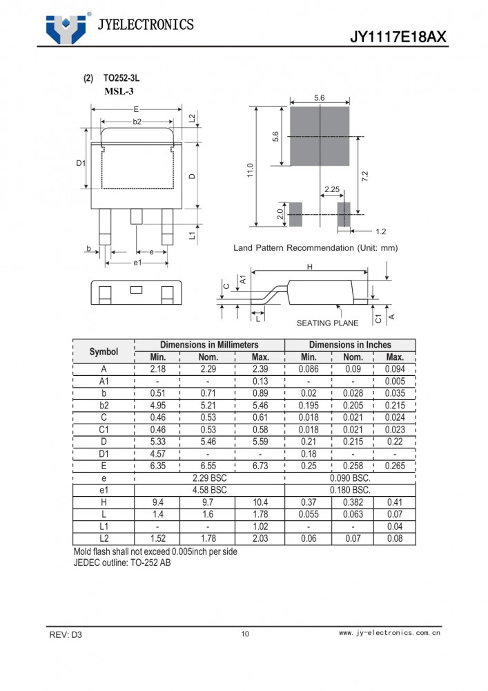 JY1117 datasheet page 10