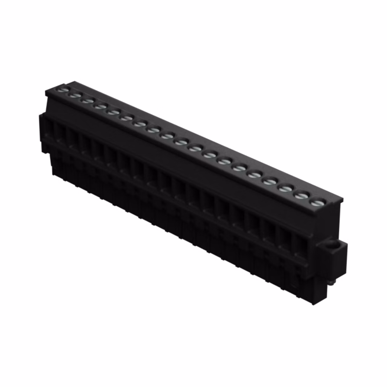 5.00mm Pitch Eurostyle Vertical Plug, with Retention Screws, Front Wire Entry, 19 Circuits for sale