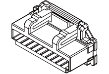 1.25mm Pitch Duo-Clasp Wire-to-Board Housing, Dual Row, Positive Lock, 30 Circuits, White