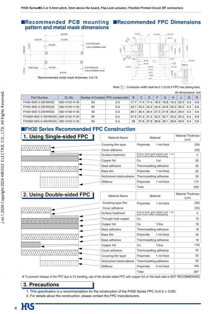 FH30M technical document page 4