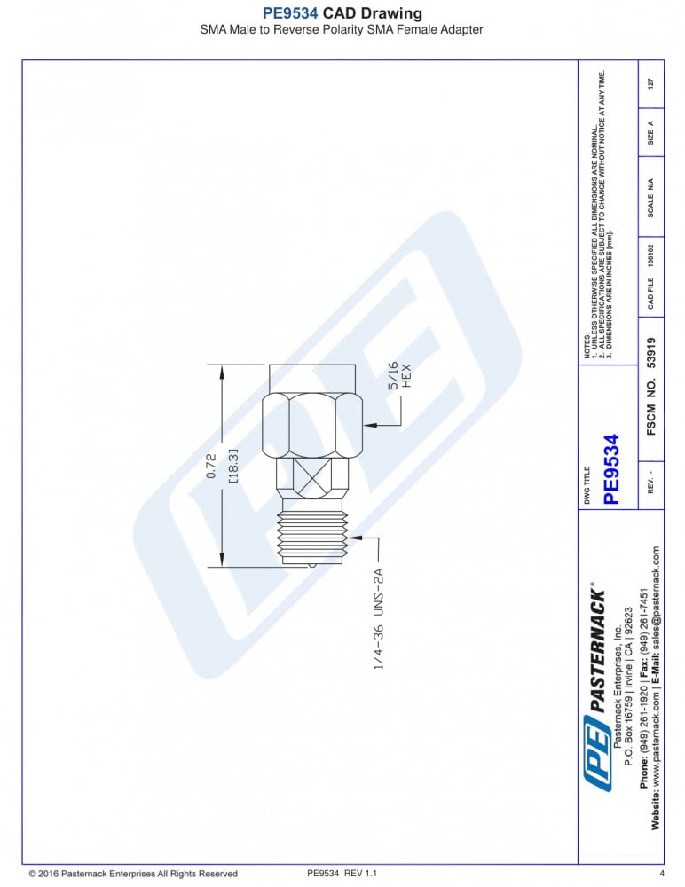 PE9534 technical document page 4
