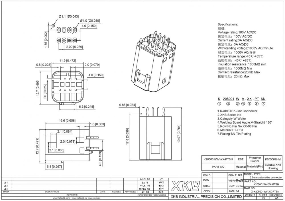 K205001WV-08-PTSN technical document page 5