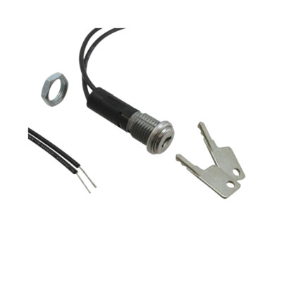 C&K YM06132C2WCNB Keylock Switch