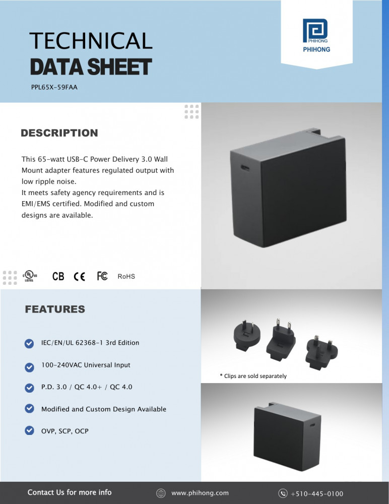 PPL65X-59FAA datasheet page 1
