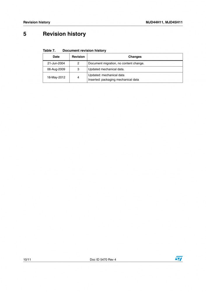 MJD44H11T4 datasheet page 10