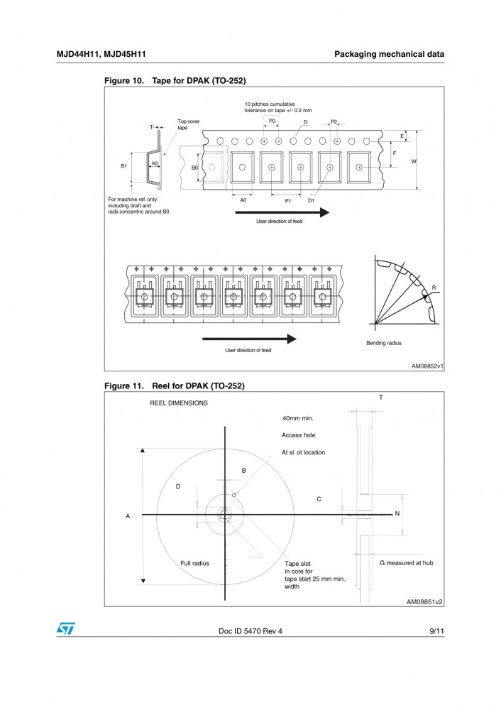 MJD44H11T4 datasheet page 9