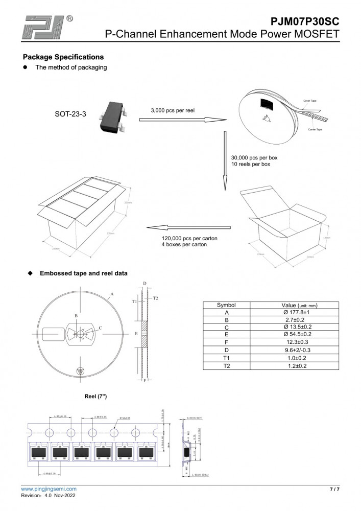 PJM07P30SC technical document page 7