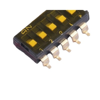 DORABO DM-2P-BK-LTR DIP Switch