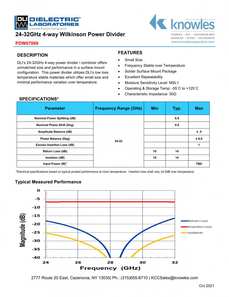 PDW07069 technical document page 1