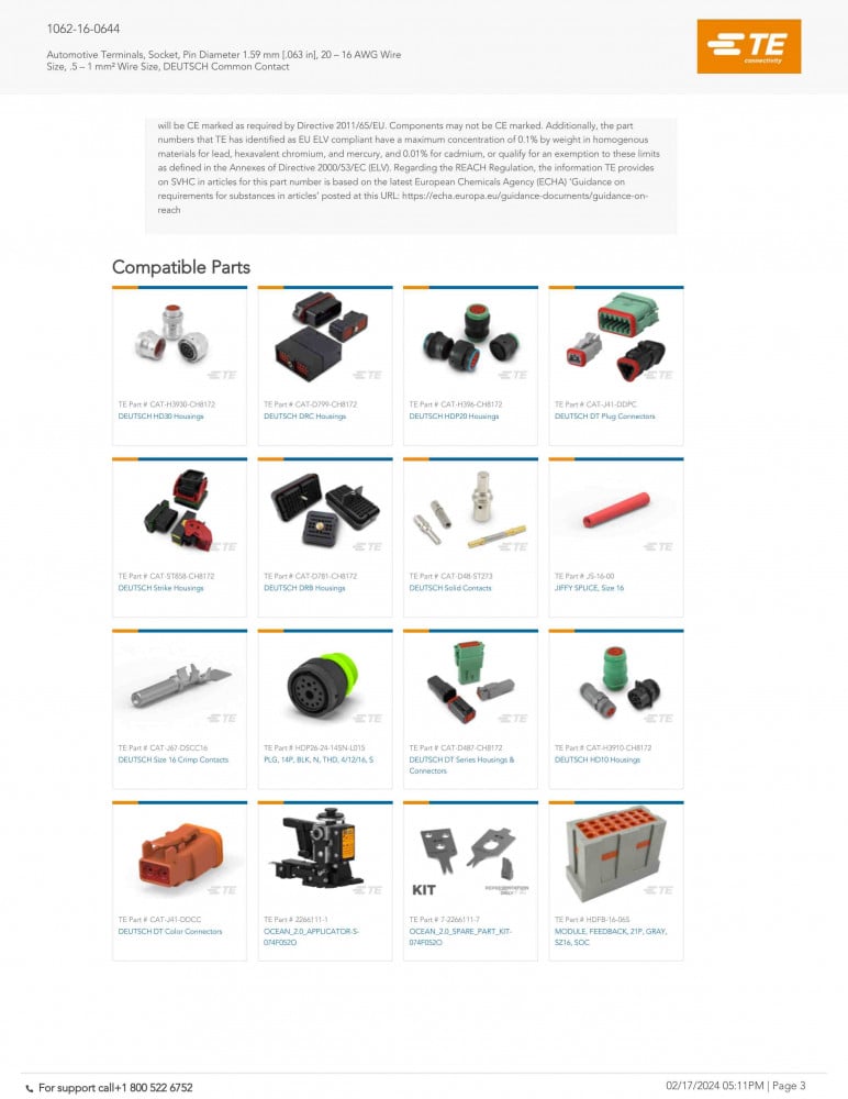 1062-16-0644 technical document page 3