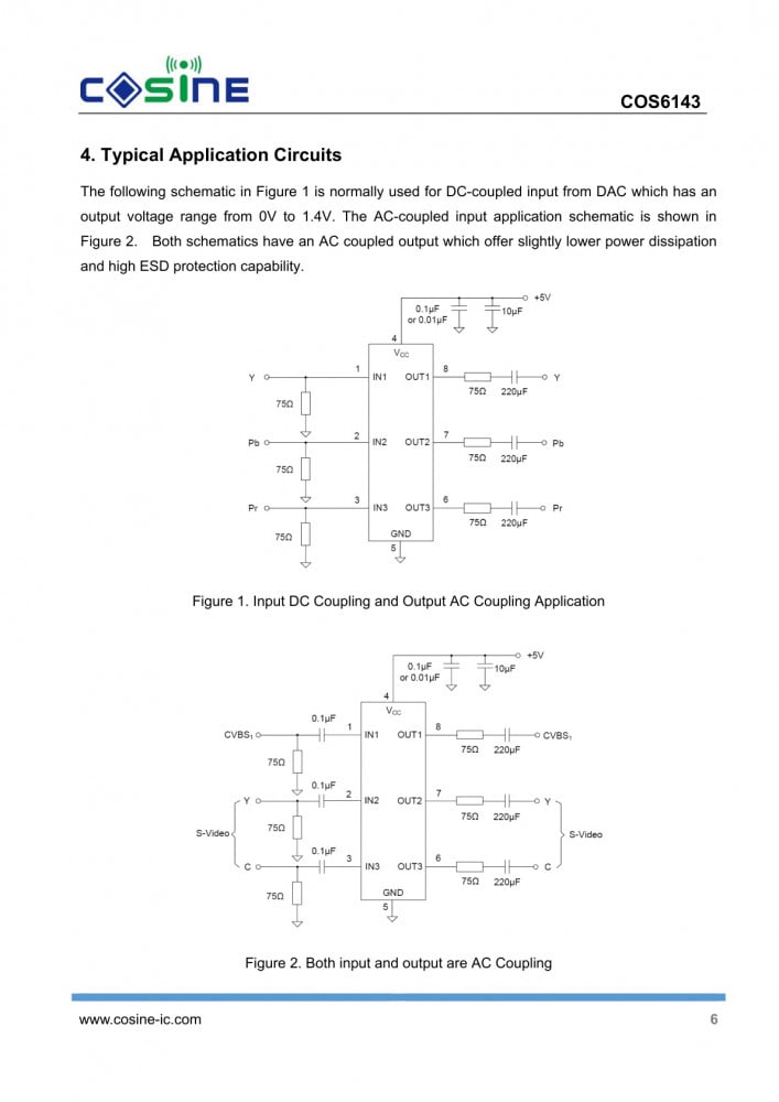 COS6143SR datasheet page 6