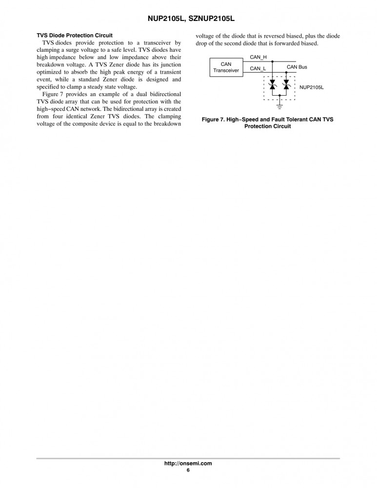 NUP2105LT1G datasheet page 6