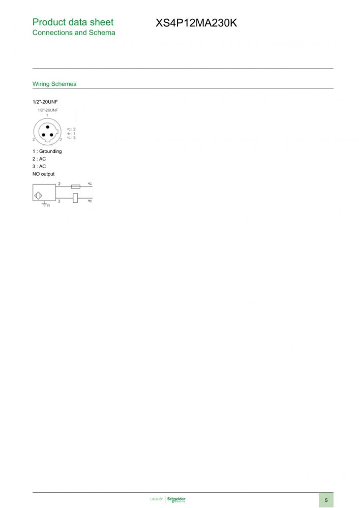 XS4P12MA230K technical document page 5