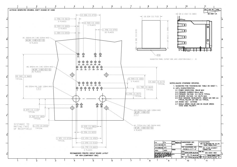 FOXCONN JFM38A1A-0175-4F document page 2