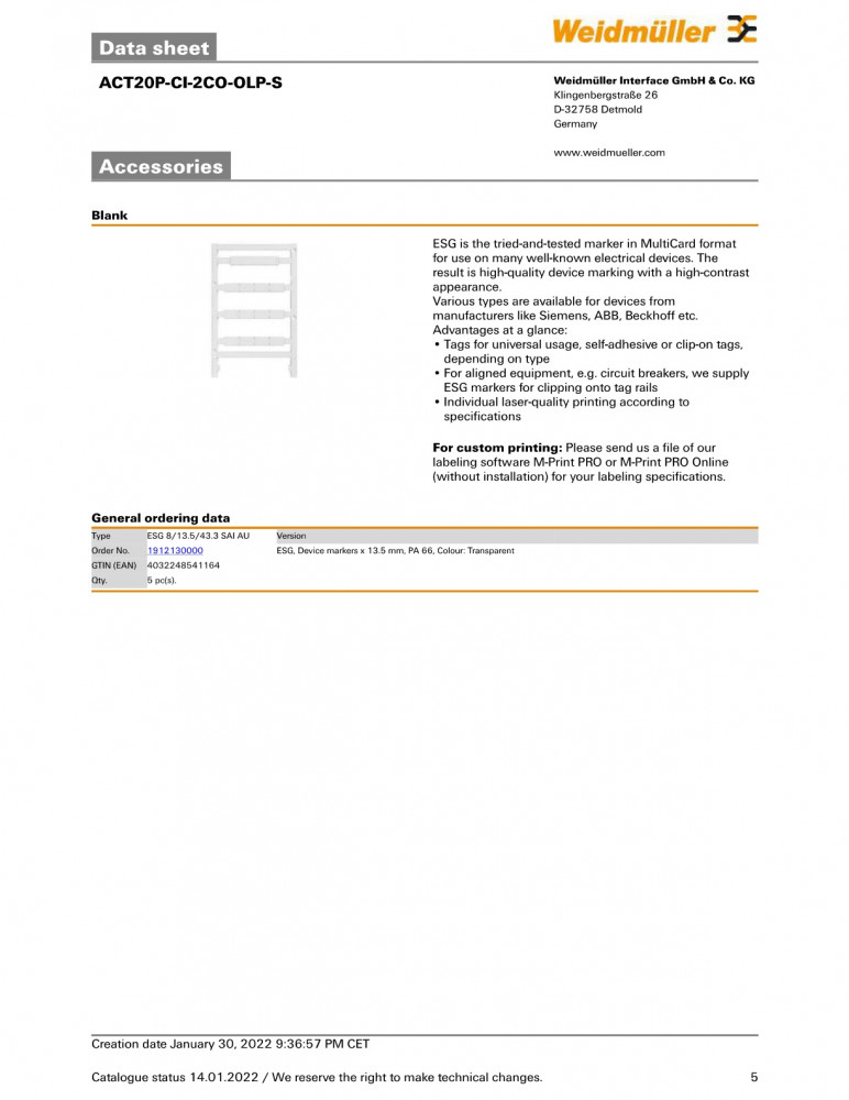 Product document page 5