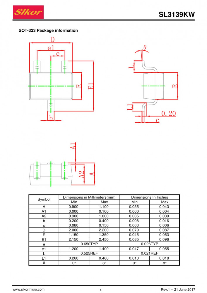 SL3139KW datasheet page 4
