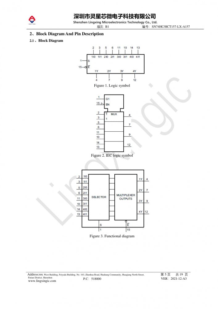 SN74HC157DR(LX) datasheet page 5
