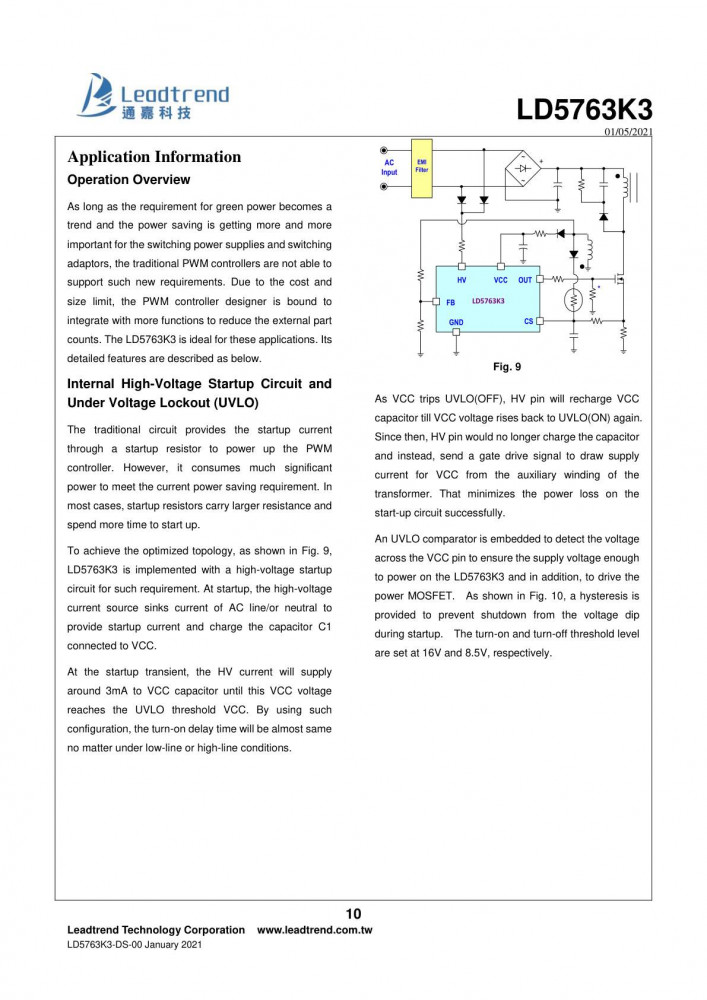 LD5763K3 datasheet page 10