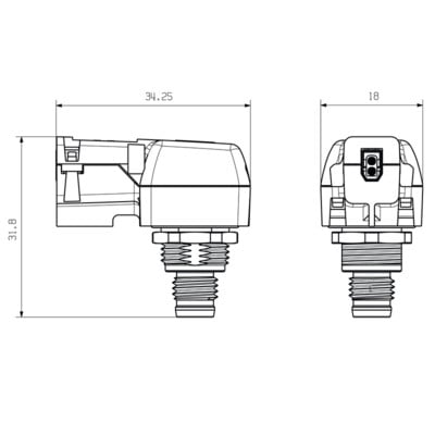WEIDMULLER 2814400000 Modular Ethernet Connector Jack for sale